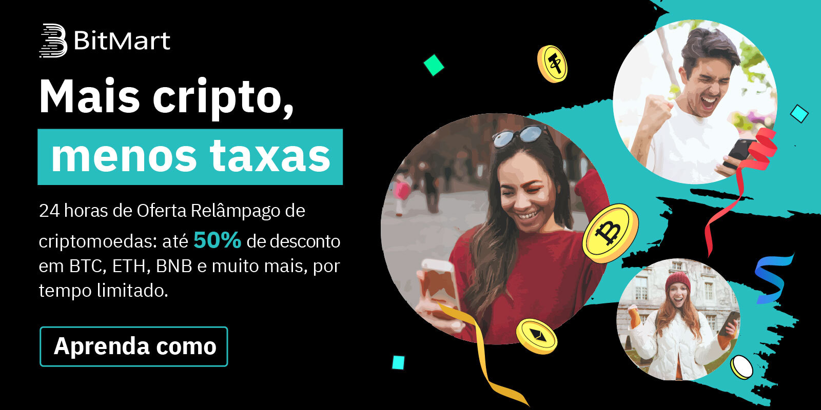 BitMart – Exchange de criptomoedas | Compre e venda Bitcoin, Ethereum, Tether instantaneamente